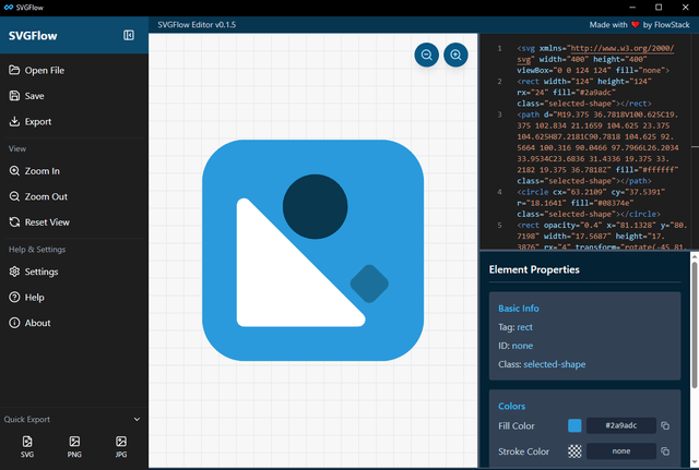 SVGFlow - Simple SVG Viewing and Inspection
